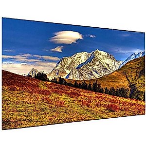 60-120 Inch Projector Screen 16:9 HD Foldable Anti-Crease Portable Projector Movies Screen for Home Theater Outdoor Indoor Support Projection (120 inches)