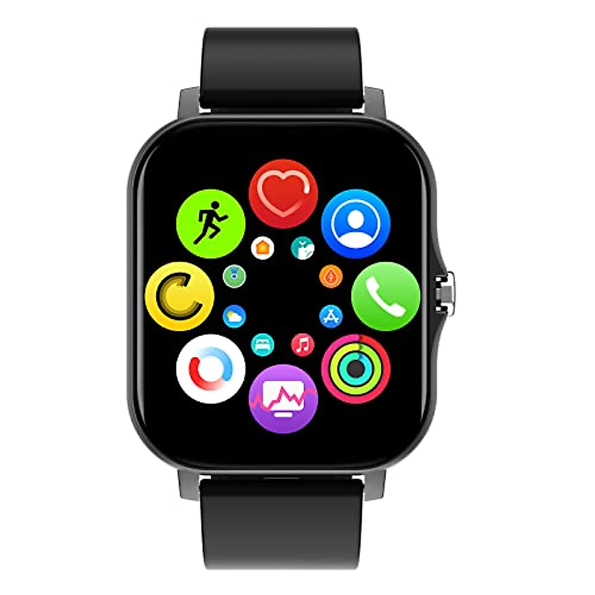 Smart Watch for Android Phones Text and Call, Smart Watch with Text and Call Answer for iOS Phones Compatible Fitness Tracker with Heart Rate, Sleep, Blood Oxygen, Step Counter for Men Women, IP67#