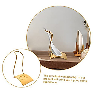 DOITOOL Integrated Spoon Rest Upright Spoon Rest Sturdy Spoon Holder Black Flatware Spoon Holder for Stovetop Ladle Delicate Spoon Holder Colander Stainless Steel Household