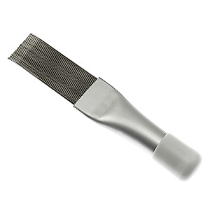 ZRM&E Stainless Steel Fin Comb Brush Air Conditioner Fin Repair Tool Universal Folding Brush Cleaning Tool 14x2.5cm