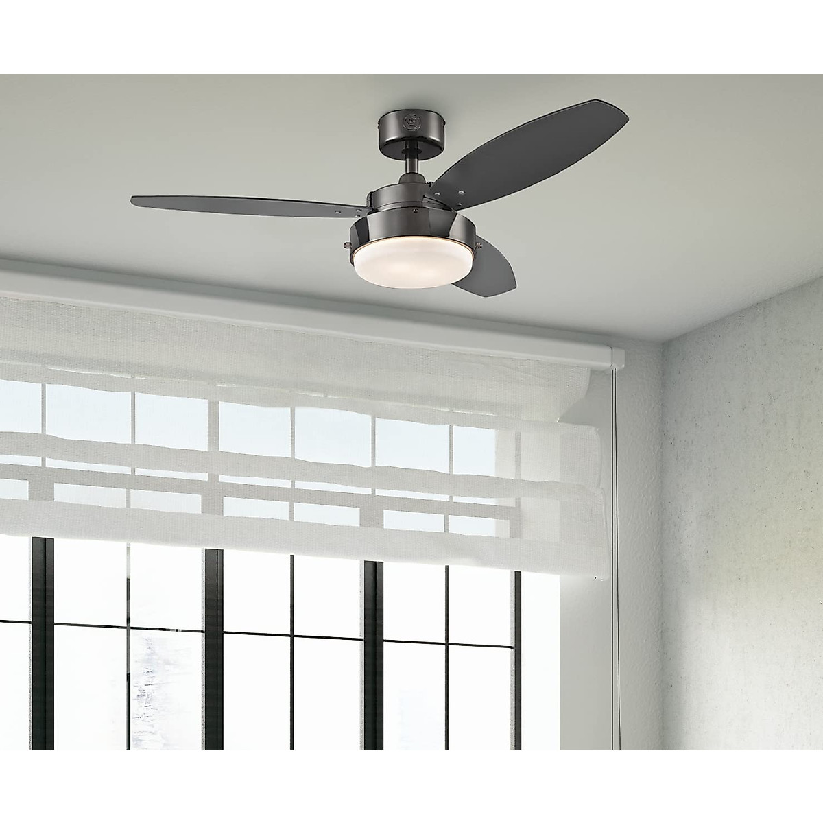 Westinghouse 7221500 Alloy Ceiling Fan, 42 Inch, Gun Metal