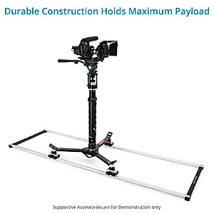 PROAIM Track Wheel Set for Proaim Portable Dolly. Adapts 1-2” Track Systems. for Straight/Curve Track. Payload up to 500kg / 1100lb. (DW-PRTD)