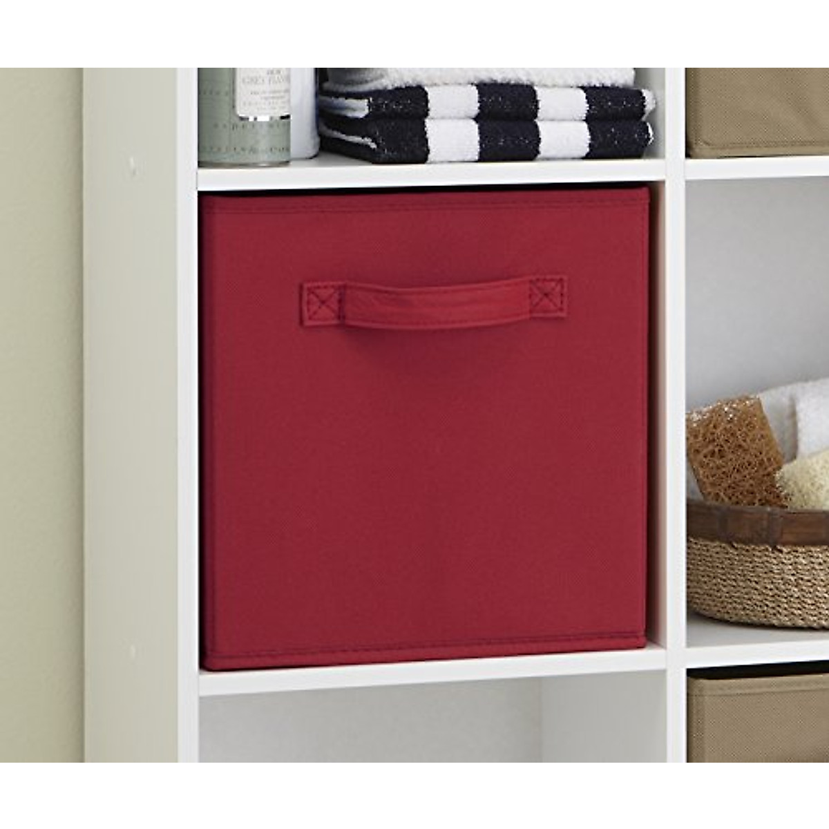 ClosetMaid 5432 Cubeicals Fabric Drawer, Red