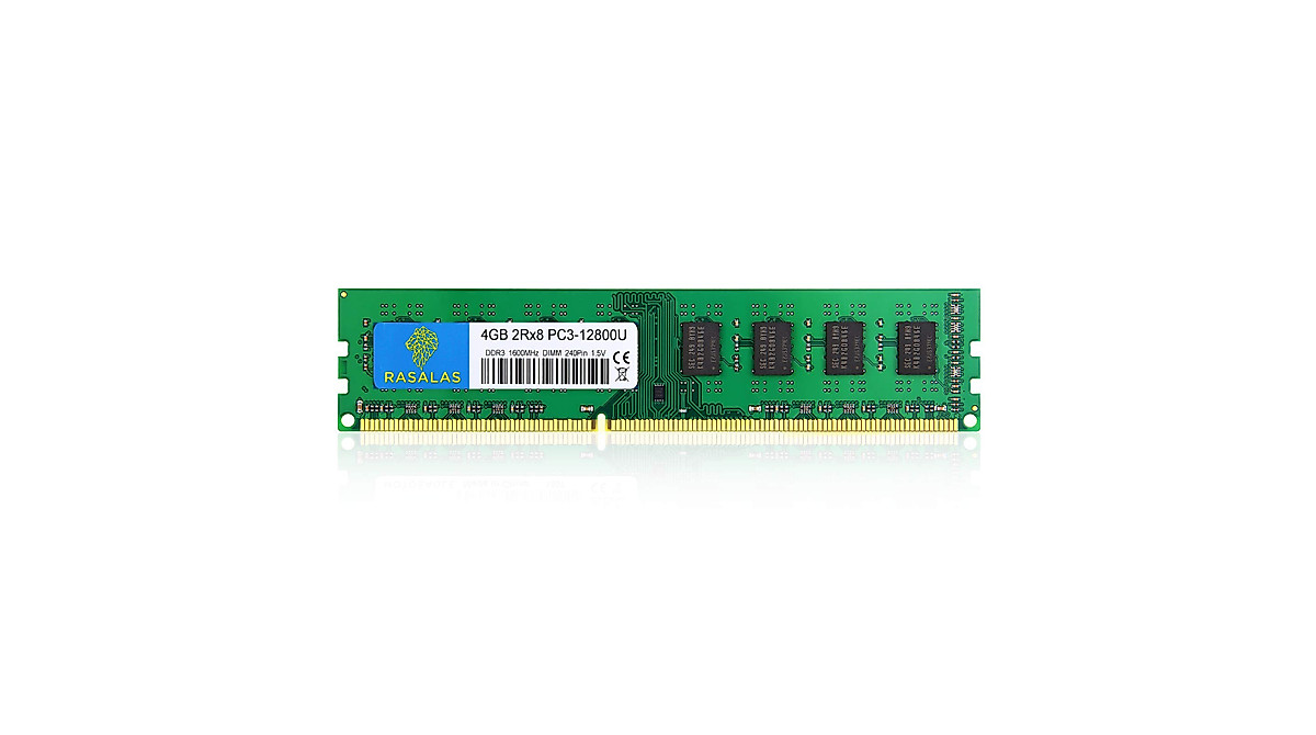 4GB DDR3 1600 MHz PC3-12800 CL11 Desktop Memory DIMM PC3-12800U Rasalas DDR3 4GB 2Rx8 Udimm 1.5V ...