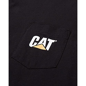 Caterpillar Men's Trademark Sleeveless Pocket Tee, Black, 4X-Large