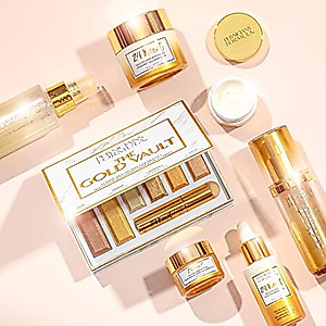 Physicians Formula 24-Karat Gold Shimmer Makeup Set, Face Palette, The Gold Vault, Mascara, Eyeshadow, Christmas Gift
