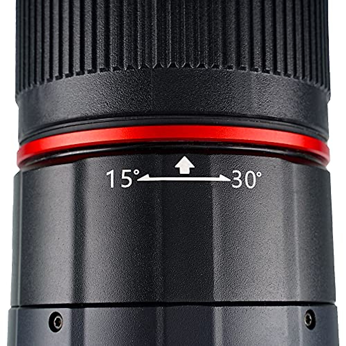 Aputure Spotlight Mini Zoom for The LS 60d and LS 60x Focusing LEDs 15°~30° 2X Zoom Adjustable Focus Projection Lens,with 15 M-Size Gobos,GOBO Holder,Gel Holder