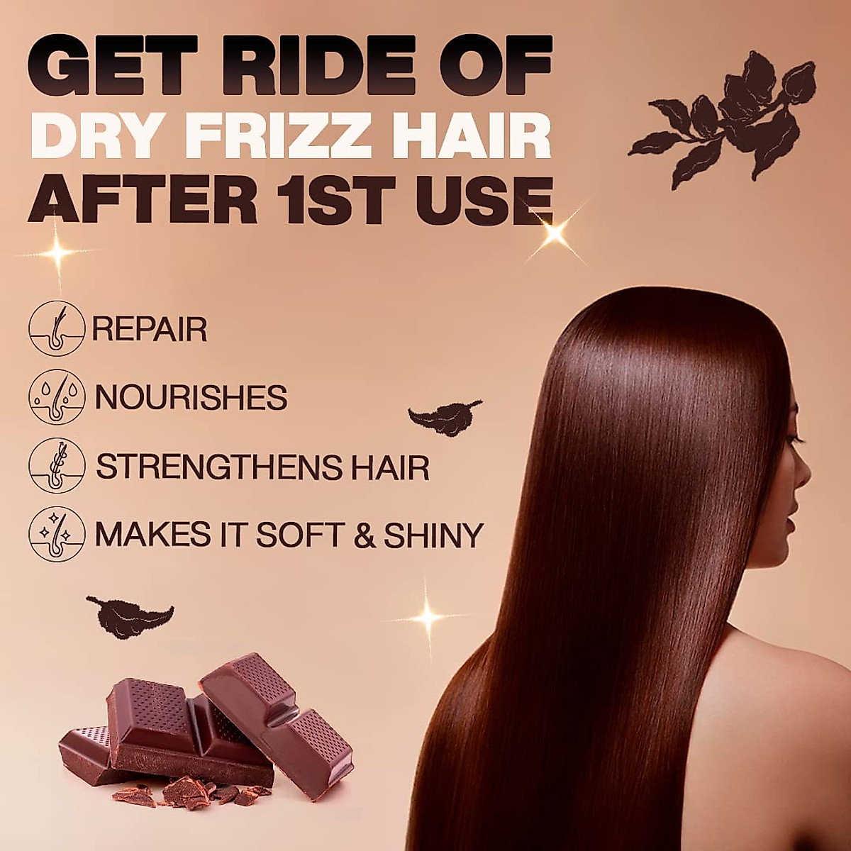 Perfect Liss Keratin Hair Treatment - Repair Nourishment for Curly, Unruly Hair - Vitamin Straightening and Smoothing Beauty KIT 16 fl oz