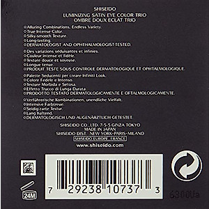 Shiseido Shiseido luminizing satin eye color trio - #br209 voyage, 0.1oz, 0.1 Ounce