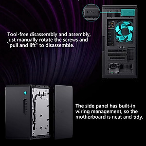 Alienware Aurora R16 Gaming Desktop, NVIDIA GeForce RTX 4060 8GB GDDR6, Intel Core i7 14700F, 16GB DDR5 RAM, 256GB SSD, 1TB HDD, GAMINGMOUSE, Windows 11