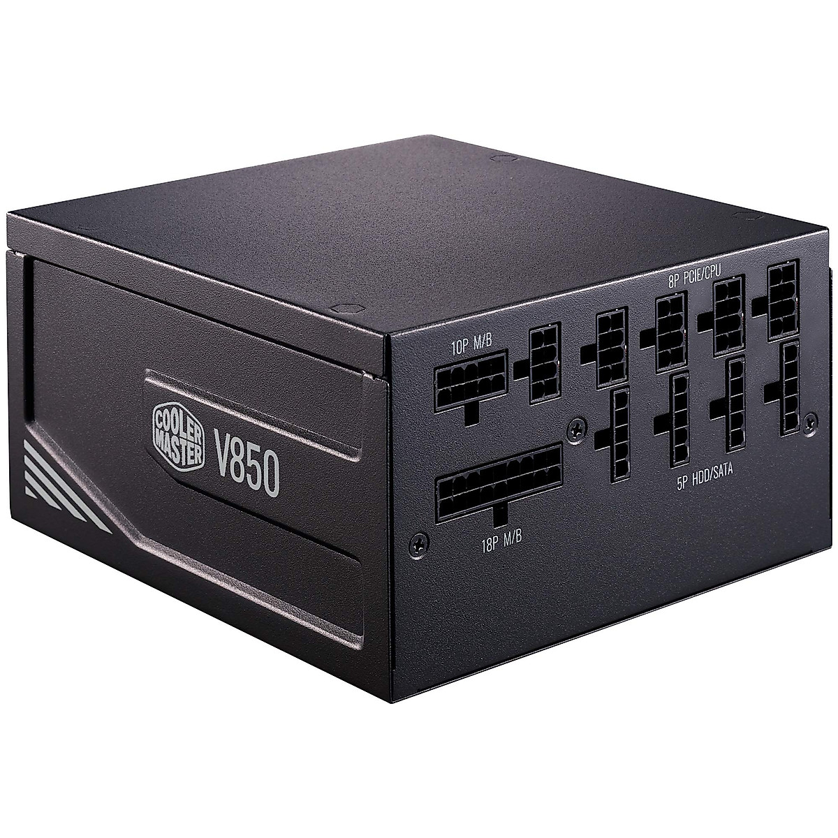 Cooler Master V850 Gold V2 Full Modular,850W, 80+ Gold Efficiency, Semi-fanless Operation, 16AWG PCIe high-Efficiency Cables
