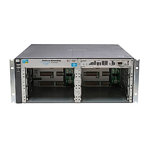 HP J8697A ProCurve switch 5406zl w/ J8712A Power Supply 6x Open Bays +Rack Ears