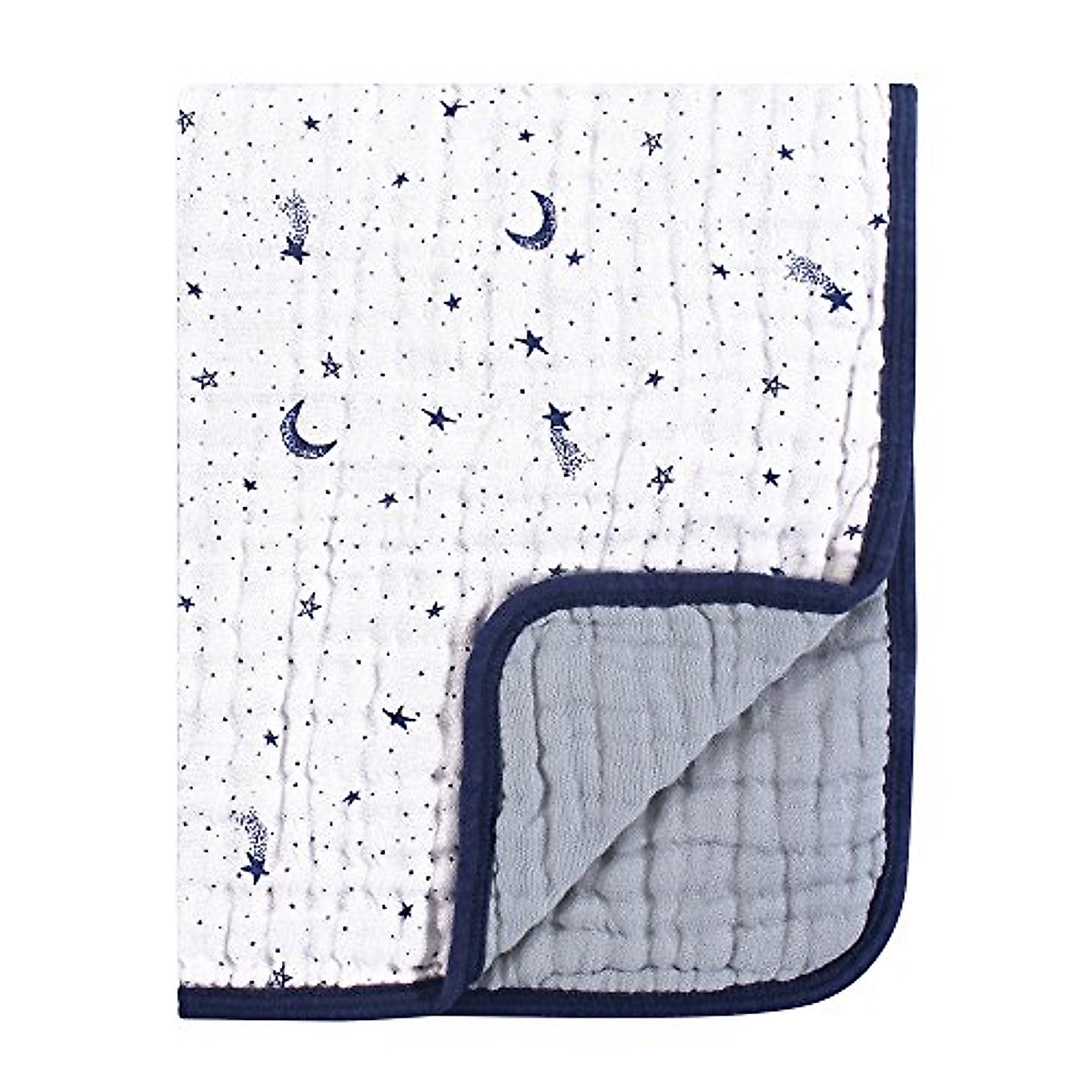 Yoga Sprout Four Layer Muslin Tranquility Blanket, Moon