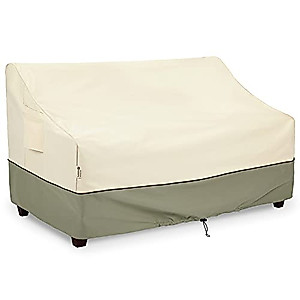 COSFLY Patio Furniture Covers Waterproof, Outdoor 3-Seater Sofa Cover Heavy Duty Fits up to 79W x 38D x 35H inches