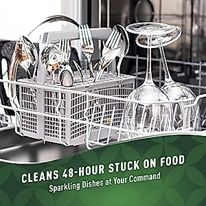 Amazon Brand - Presto! Triple Action Dishwasher Pacs, Fresh Scent, 70 Count