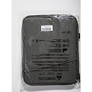 MoKo 9-11 Inch Tablet Sleeve Case,Fits iPad Air 5/4th 10.9,iPad Pro 11 M2 2022-2018,iPad 10th 10.9 2022,Galaxy Tab S9 11,Tab S8/A8/A7 2022,Protective Bag Carrying Case with Pocket, Dark Gray