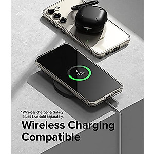 Ringke Fusion [Display The Natural Beauty] Compatible with Samsung Galaxy S23 Case 5G, Transparent Phone Cover for Women, Men, Shockproof Bumper Designed for S23 Case - Clear