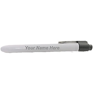 3M Littmann Stethoscope ID/Name Tag and Aluminum Penlight Combo (Including 2 AAA Batteries). Free Personalized Engraving on Both Items.Personalizations Helps Reduce Loss or Theft!