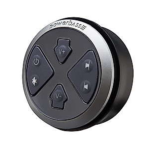 PowerBass XL-1200 Power Sports Bluetooth Sound Bar (XL-1200 with Clamps and Remote), Black