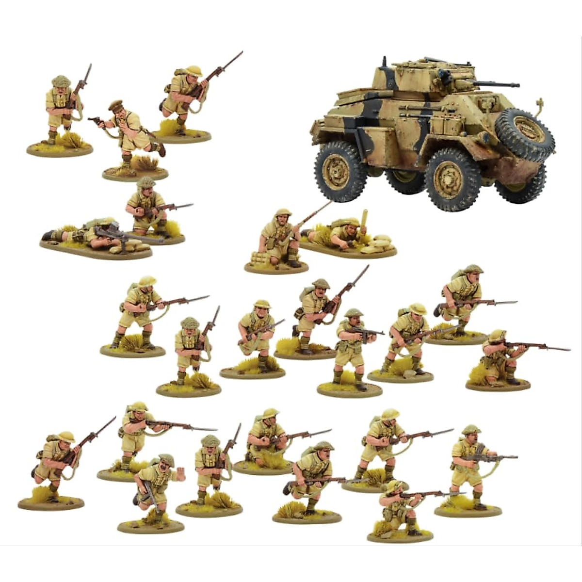 Warlord Games A Gentleman's War - Bolt Action Starter Set a WW2 Tabletop Strategy Battle Game for 2 or More Players