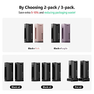 MiiKARE Airplane Travel Essentials Phone Holder, Universal Handsfree Phone Mount for Flying with 360 Degree Rotation, Accessory for Airplane, Travel Must Haves Phone Stand for Desk, Tray Table