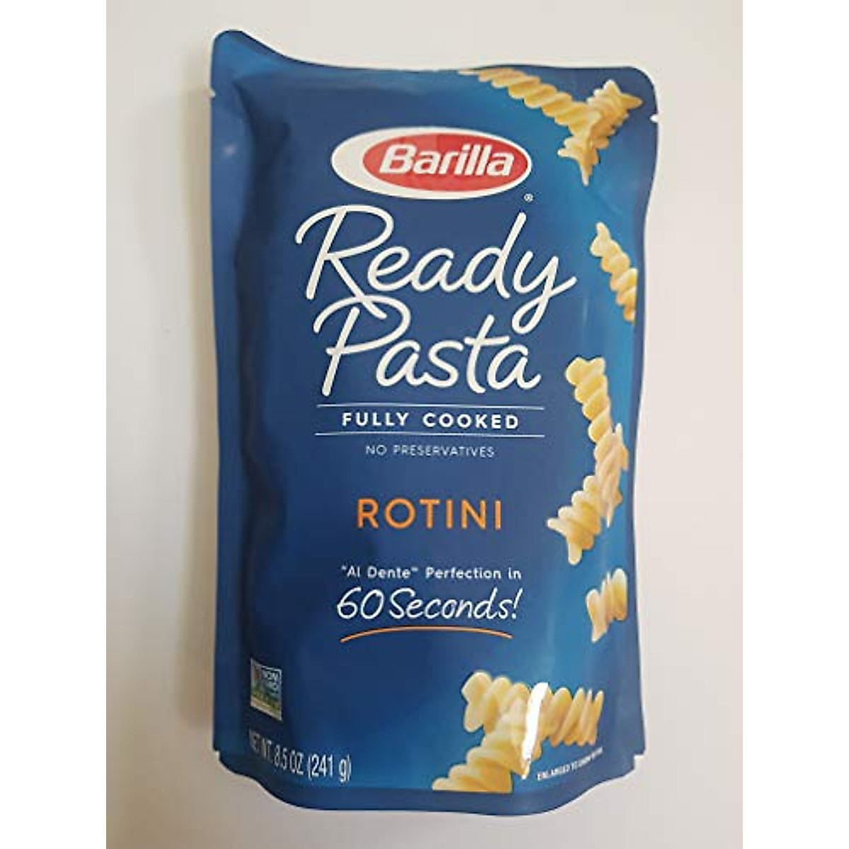 8-pack Variety, Barilla Ready Pasta: 2 pouches each of Rotini, Penne, Elbows, and Gemelli [2020]