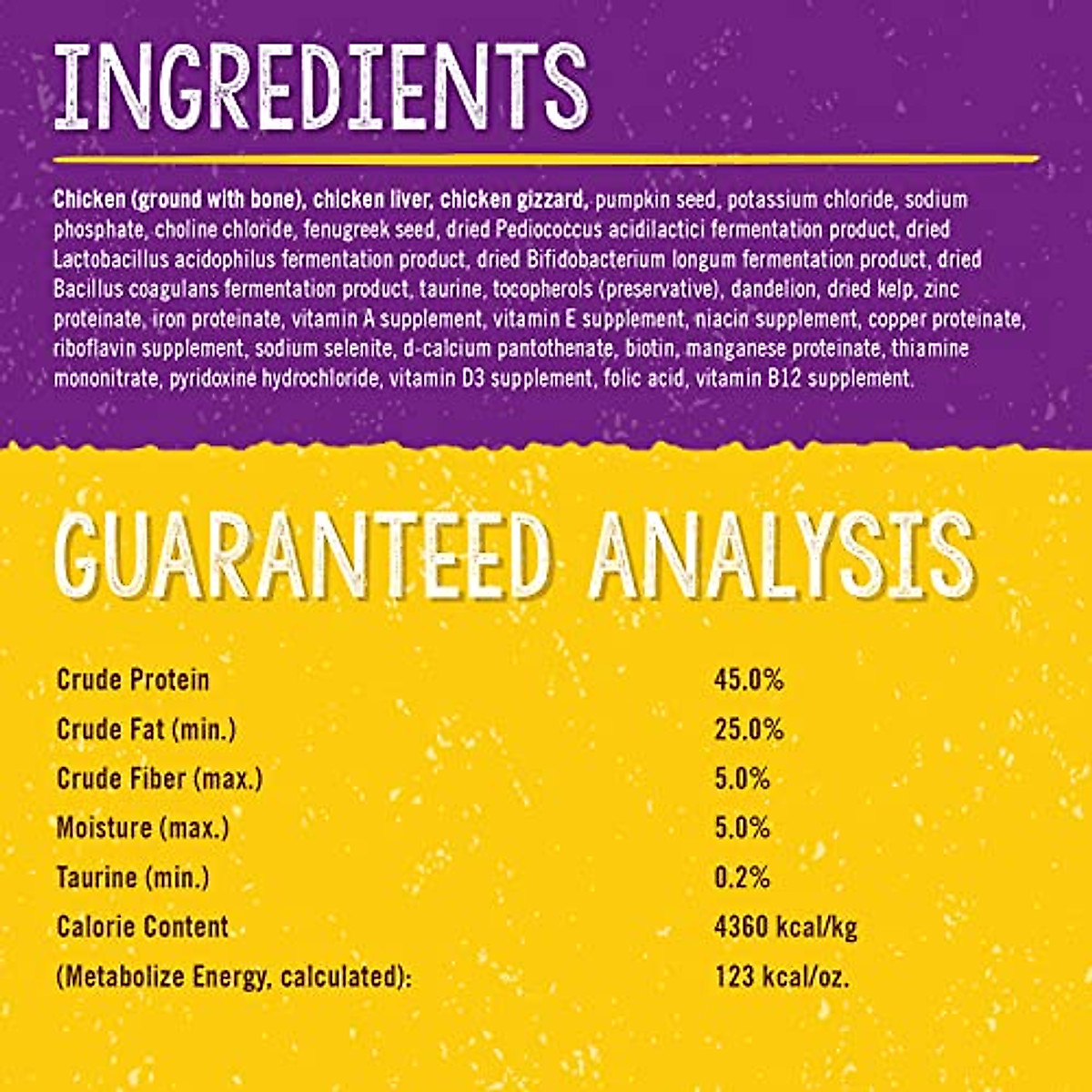 Stella & Chewy’s Freeze-Dried Raw Cat Dinner Morsels – Grain Free, Protein Rich Cat & Kitten Food – Chick Chick Chicken Recipe – 18 oz Bag