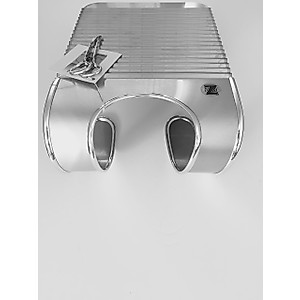 Zydeco Washboard Small Size"STANDARD" Key of Z Rubboards Frottoir Scrubboard Percussion Instrument Free Scratchers Handmade Louisiana Made By Tee Don Authentic Original