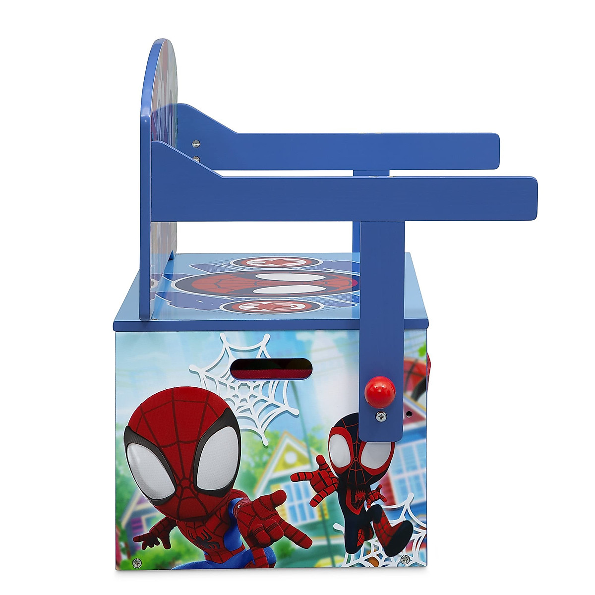 Delta Children Kids Convertible Activity Bench - Greenguard Gold Certified, Marvel Spidey and His Amazing Friends