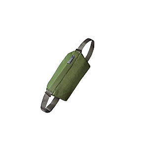 Bellroy Mini Sling Slim Shoulder Bag for Men and Women, Lightweight, Water Resistant, Multiple Organisation Compartments - Ranger Green