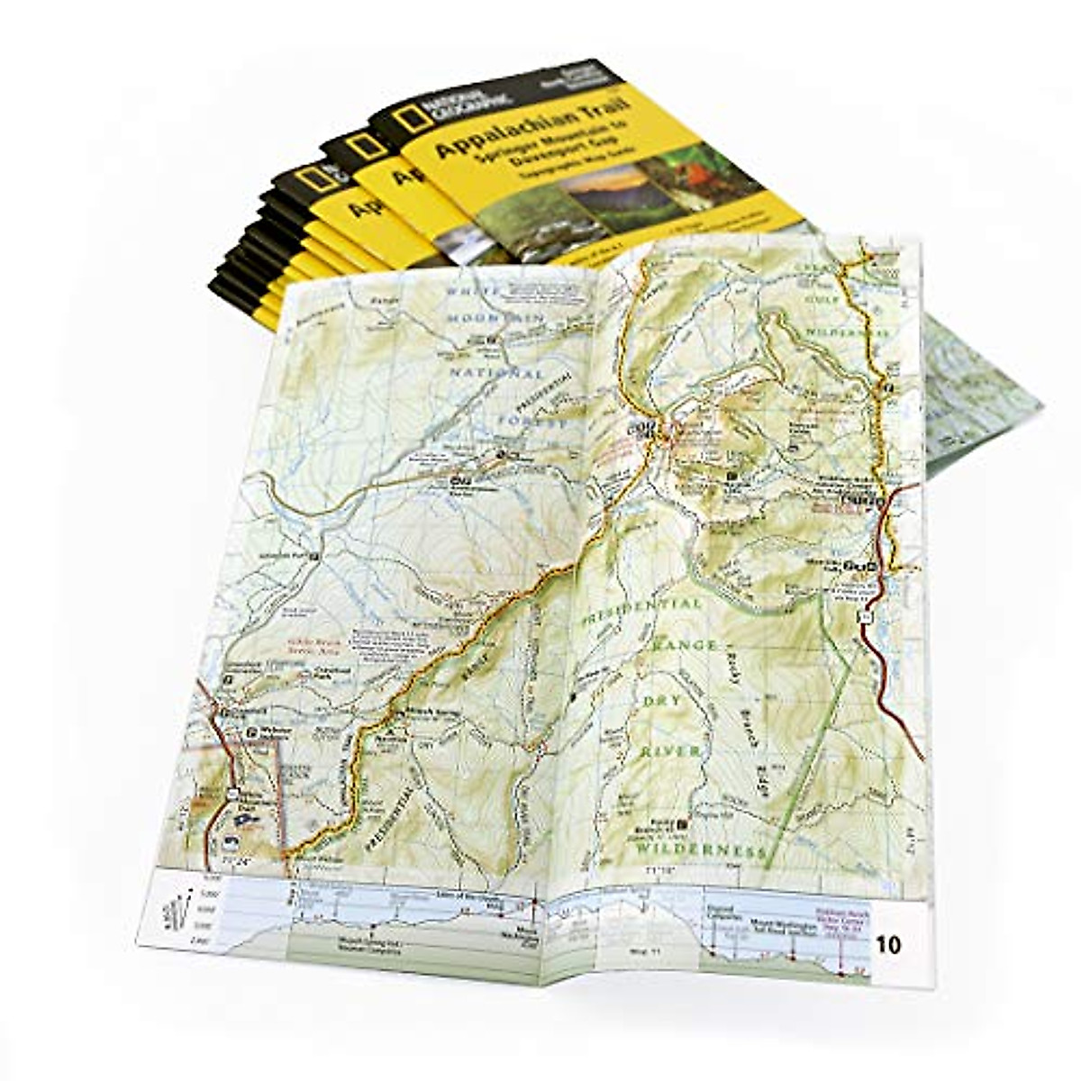 Appalachian Trail (National Geographic Trails Illustrated Map) - 13 Map Bundle