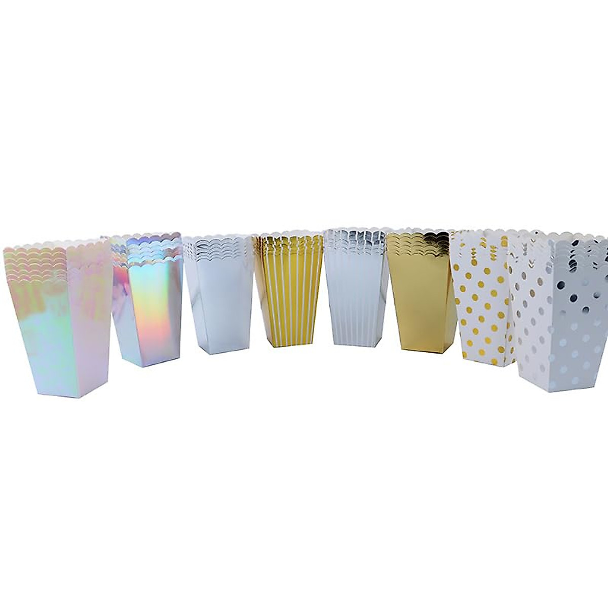 Ewixni 24PCS Snackle Box Container,Snack Spinner,Popcorn Boxes