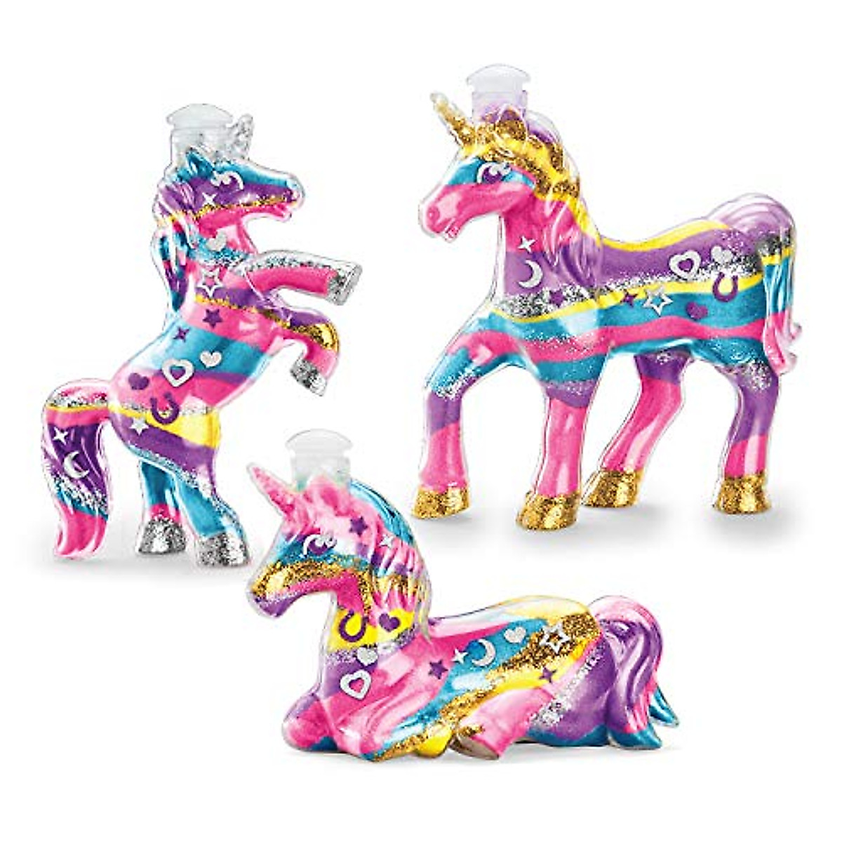 Shimmer ’n Sparkle Sparkling Unicorn Sand Art Kit for Kids for Ages 6 and Up