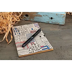 PILOT FriXion Ball 3 Erasable Gel Ink Pen, Extra Fine Point (0.5mm), Black/Blue/Red Ink, Single Pen Plus 3 Refills (14225)