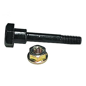 LAWN & GARDEN AMC 10 Pack, Compatible with Honda Snowblower Shear Pins & Nut Part #'s 90102-732-010 & 90114-SA0-000, Code 1410182, 1533355