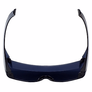 Calabria 3000 Fit Over Safety Glasses Fitover Prescription Eyewear Smoke Grey Men Women Wraparound Tinted Anti Scratch Glare