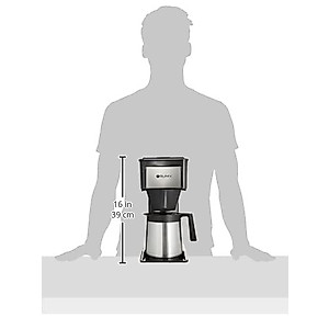 BUNN BT BT Speed Brew 10-Cup Thermal Carafe Home Coffee Brewer, Black