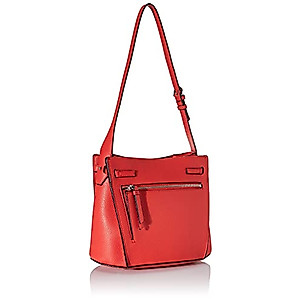 Calvin Klein Lennon Novelty Shoulder Bag, Crimson