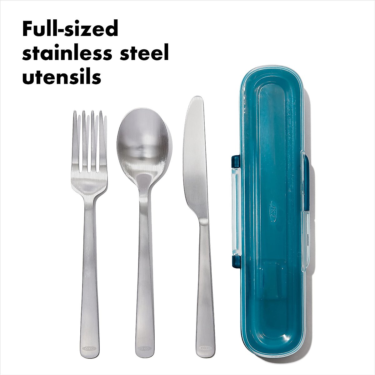 OXO Good Grips Prep and Go Utensils with Case Good Grips Prep & Go 6.3 Cups Salad Container