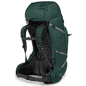 Osprey Aether Plus 85L Men's Backpacking Backpack, Axo Green, S/M