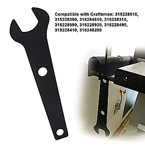 0101010313 Replacement Wrench for Ryobi 10" Table Saw RTS10, BTS10, BTS10S, BTS12S, RTS10, RTS21, Replacement part number is 101010313 (1)