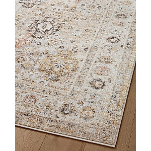 Loloi II Monroe Collection MON-02 Beige/Multi 6'-7" x 9'-3" Area Rug