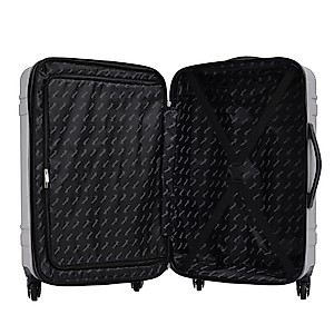 Wrangler Astral Travel Luggage, Sharkskin, 3 Piece Set