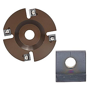 Zerodis Hoof Trimming Cutter, Livestock Foot Trimmer Disc Plate Cattle Hoof Angle Grinder Machine 4 Sharper Cutter Head(for 4 Cutter)