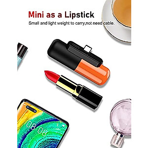Cute Portable Charger for Android Phone 5000mAh Mini Power Bank USB C Compatible with Samsung Galaxy S22 Z Flip3 S20,S10,S9,S8,Note 20/10/9/8,Moto Z3/2,LG V35/G8/7/5,Nintendo Switch,Google Phone etc