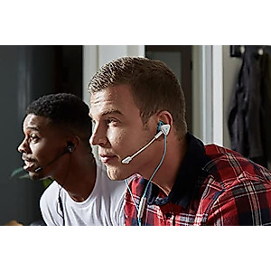 Turtle Beach Battle Buds In-Ear Gaming Headset for Mobile & PC with 3.5mm, Xbox Series X/S, Xbox One, PS5, PS4, PlayStation, Switch – Lightweight, In-Line Controls - White/Teal