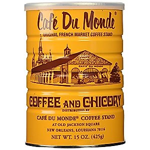 Half a Dozen Cans (6 Cans) of Coffee Du Monde - 15 oz. cans