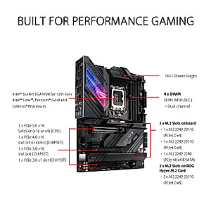 INLAND Micro Center Intel Core i9-12900K Desktop Processor 16 (8P+8E) Cores up to 5.2 GHz Unlocked LGA1700 with ASUS ROG Strix Z690-E Gaming WiFi Motherboard