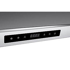 Hauslane | Chef Series 30” PS10 Under Cabinet Range Hood | PRO PERFORMANCE | Stainless Steel Electric Stove Ventilator | 3 Speed Exhaust Fan, Bright LED Lights & Delay Auto Shut-Off