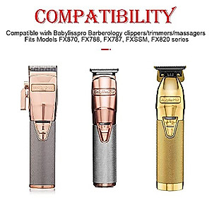 UpBright 4.5V AC/DC Adapter Compatible with BaByliss Pro Limited FX Collection FX870GB FX787GB FX870R Clipper Trimmer FX870 FX788 FX787 FXSSM FX820 Babylisspro Barberology FXCORD Power Battery Charger